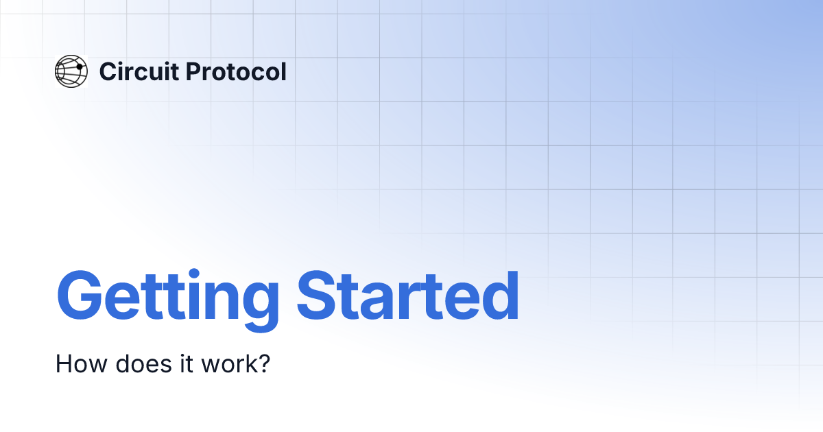 Getting Started | Circuit Protocol